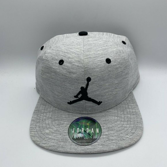 Jordan | Accessories | Nike Air Jordan Jumpman Cool Gray Hat Snapback ...